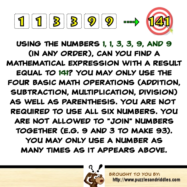 Monthly Puzzle Contest - Puzzles And Riddles